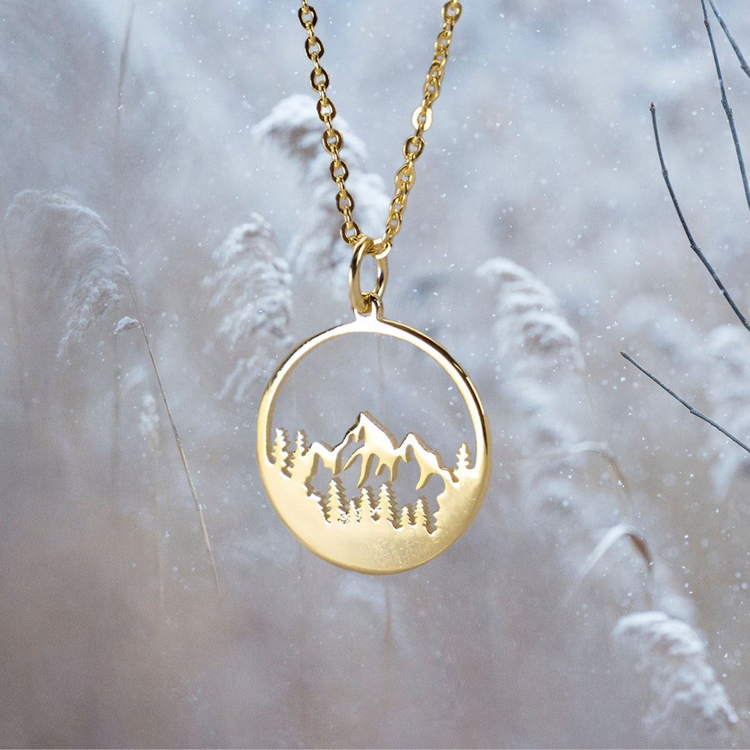 Mountain Peak Necklace – Aspen Jewelry